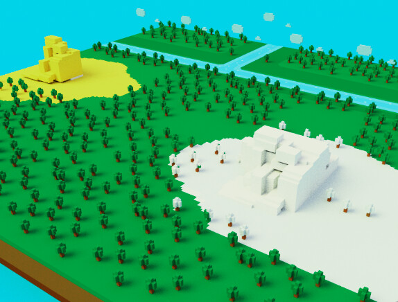 ArtStation - Cubic Map 3D | Resources