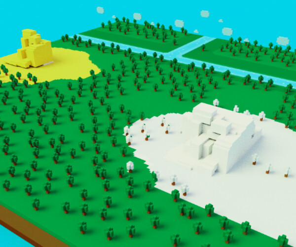 ArtStation - Cubic Map 3D | Resources