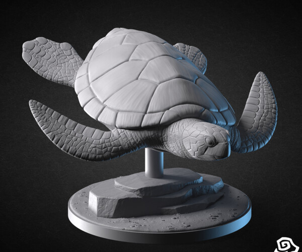 ArtStation - Animals - Ocean Wildlife - 3D Print Models | Resources