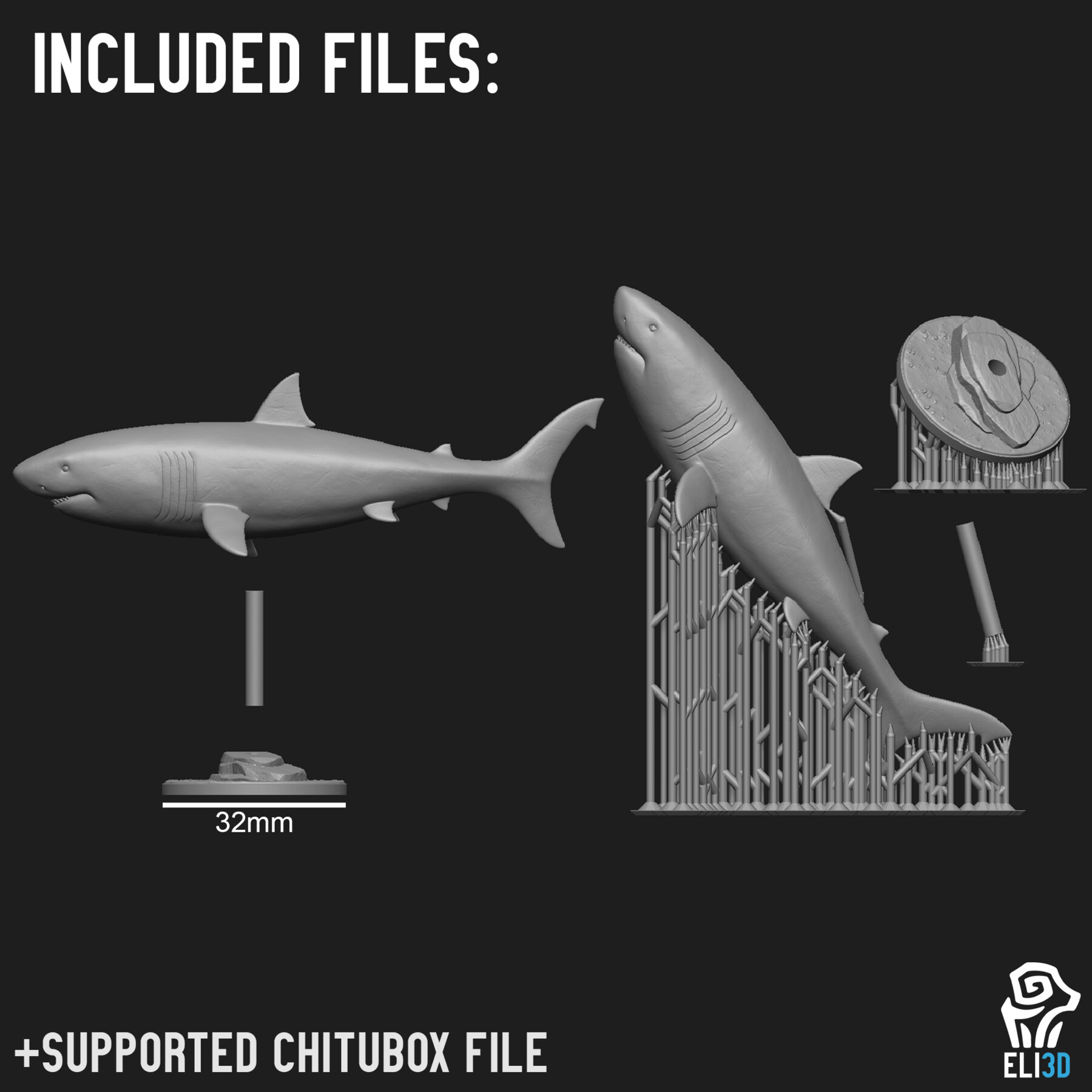 ArtStation - Animals - Ocean Wildlife - 3D Print Models | Resources