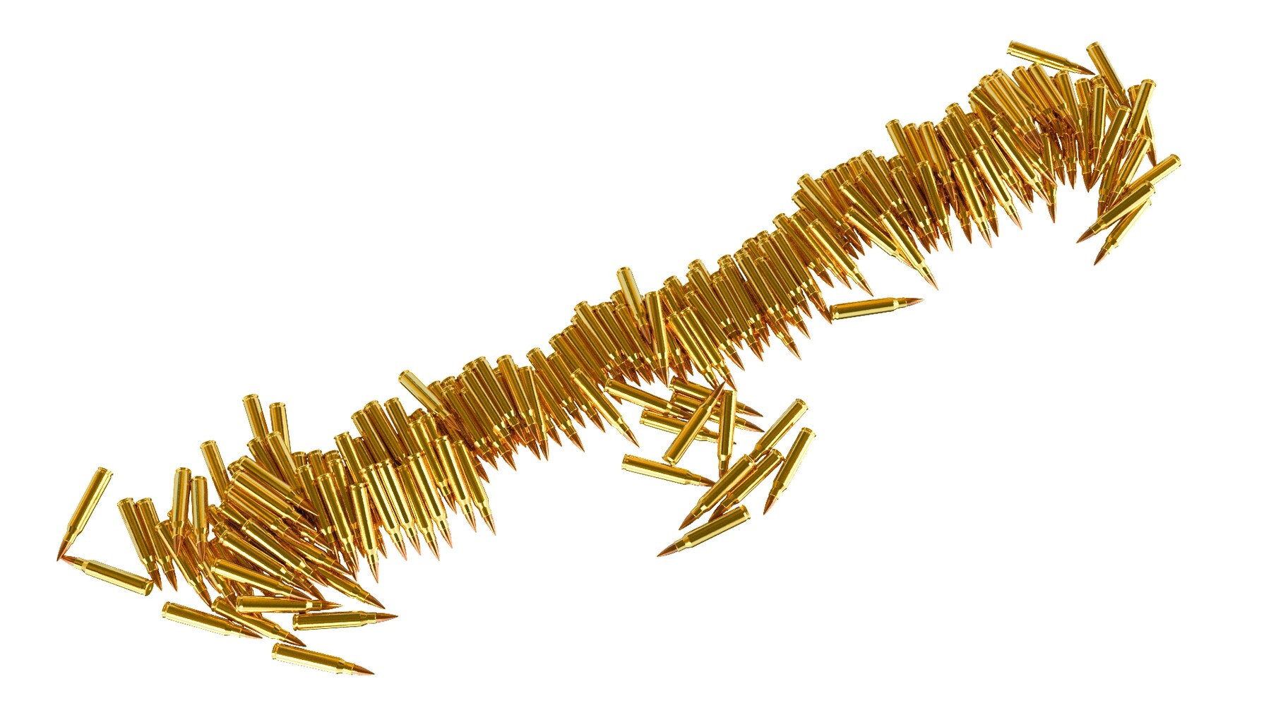 ArtStation - Bullets Pile in the floor | Game Assets