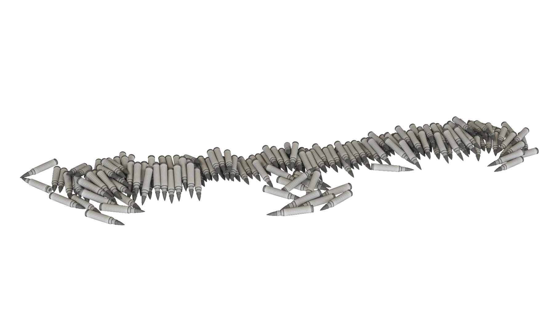 ArtStation - Bullets Pile in the floor | Game Assets