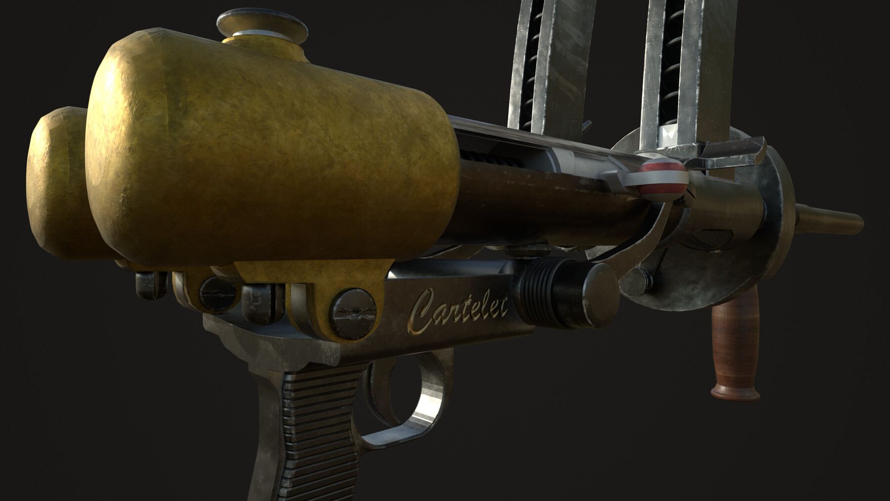 ArtStation - Villar Perosa M1915 | Game Assets