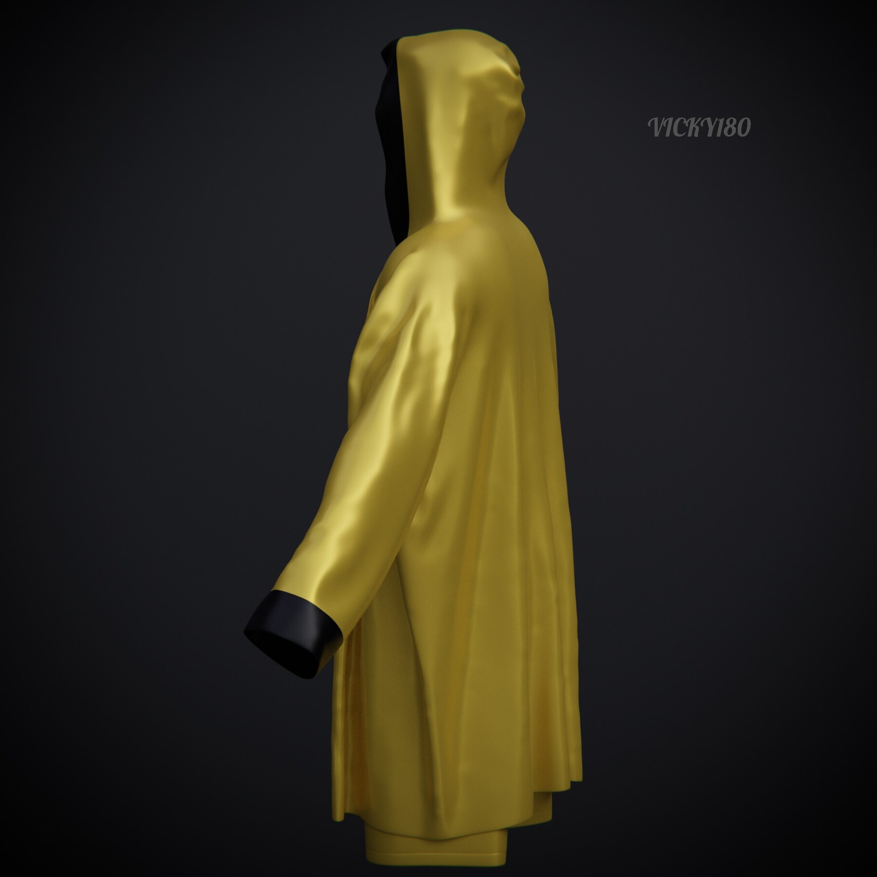 ArtStation - 3D Male Boxing Outfit - Shorts and Robe With 2 Base Colors ...