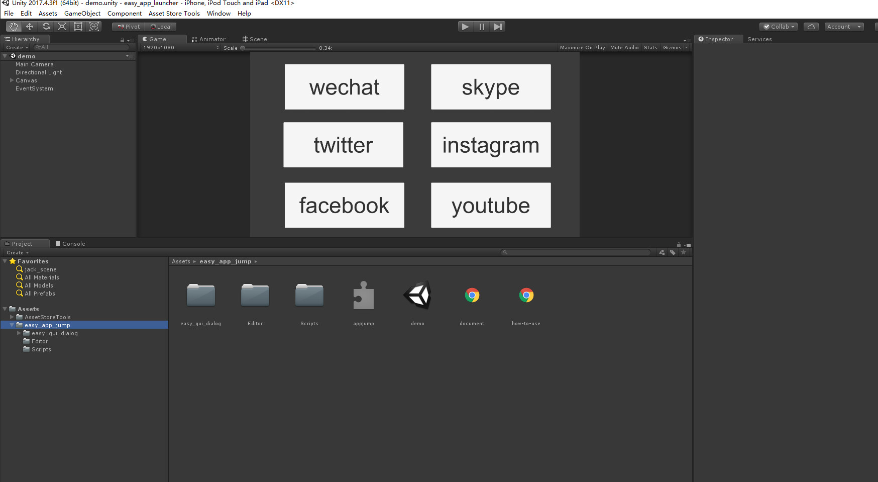 ArtStation - Unity Tool - APP Launcher | Resources