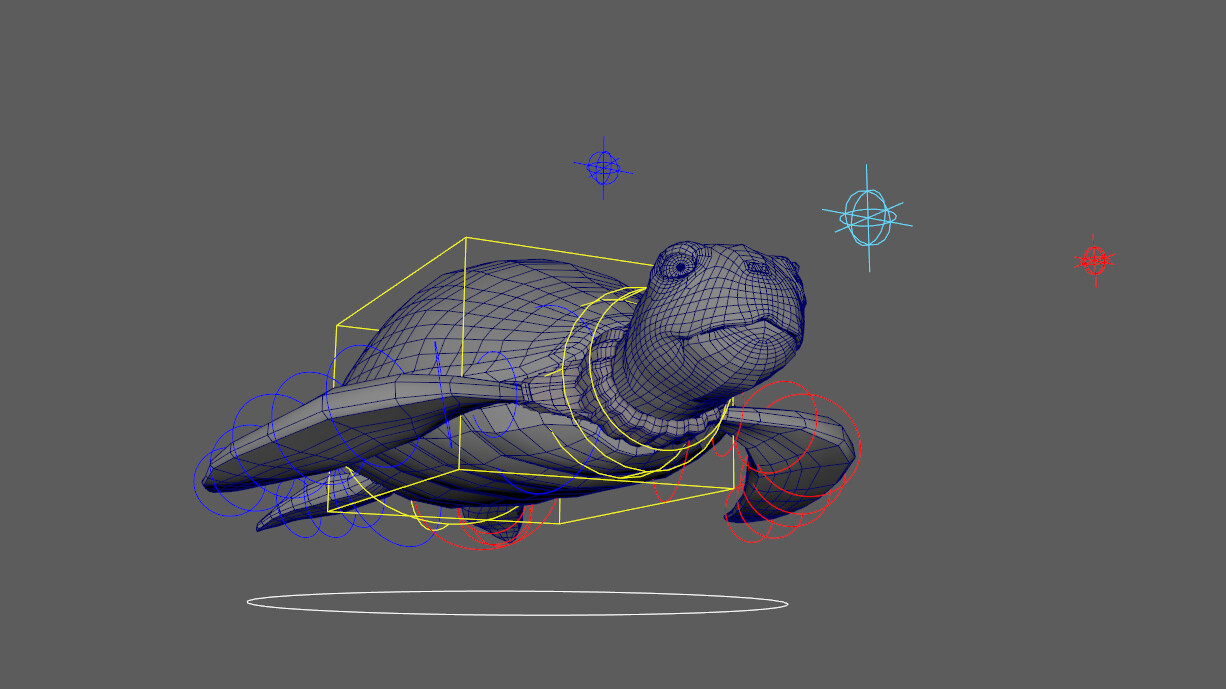 ArtStation - Turtle in the turtleneck - 3d stylized, rigged | Resources