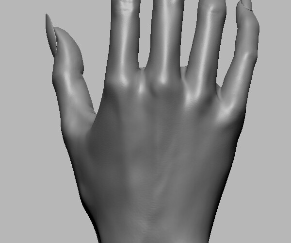 ArtStation - FemaleHand_Nails | Resources