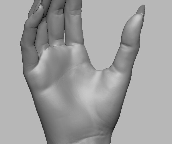 ArtStation - FemaleHand_Nails | Resources