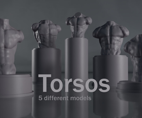 ArtStation - Basic torso models | Resources