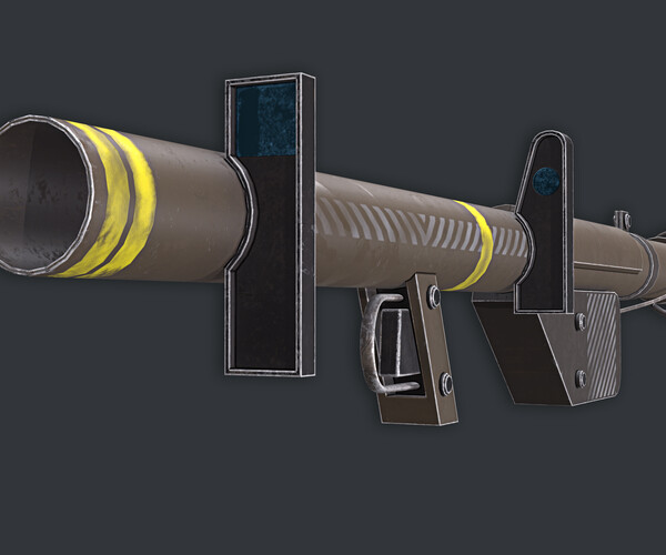 ArtStation - Rocket Launcher Game Ready 8 | Game Assets