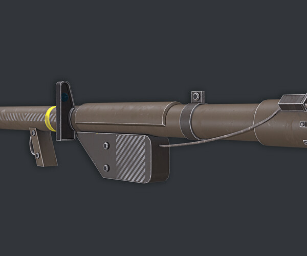 ArtStation - Rocket Launcher Game Ready 8 | Game Assets