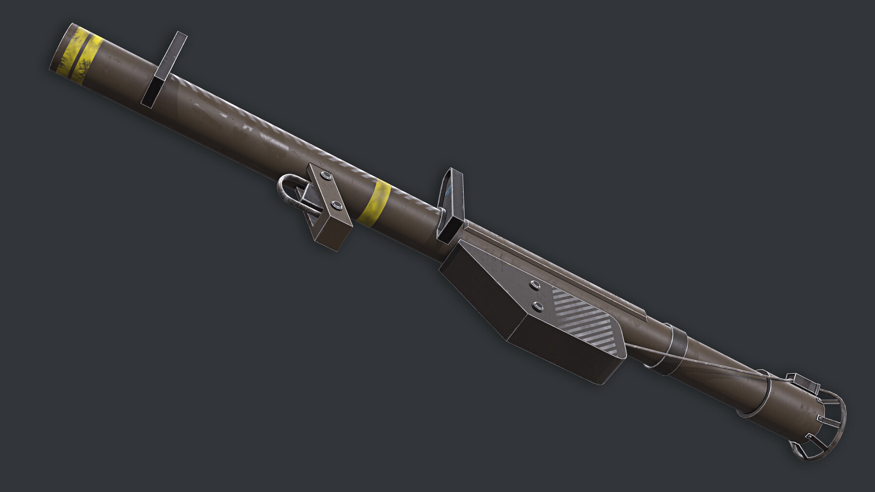 ArtStation - Rocket Launcher Game Ready 8 | Game Assets