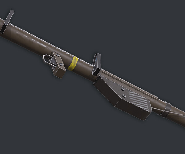 ArtStation - Rocket Launcher Game Ready 8 | Game Assets