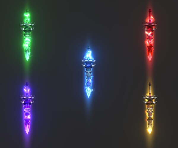 ArtStation - Unity VFX - Long Sword Particle Effects 3D | Game Assets
