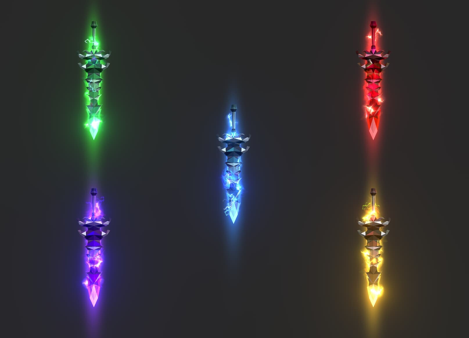 ArtStation - Unity VFX - Long Sword Particle Effects 3D | Game Assets