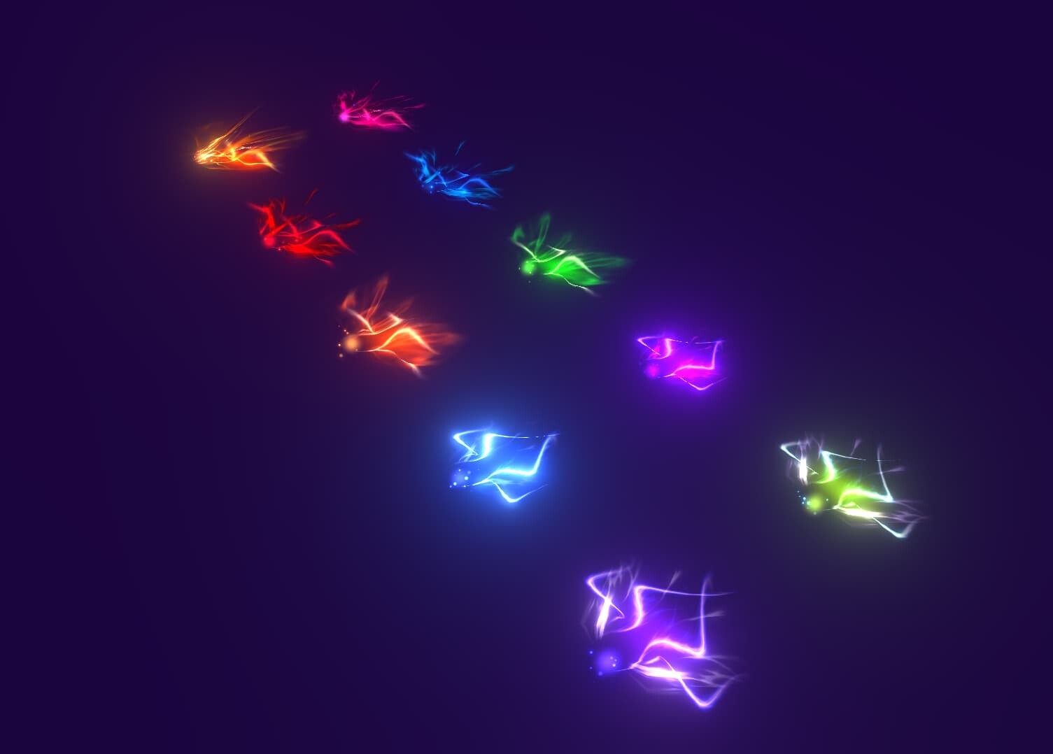 ArtStation - Unity VFX - Epic Wings Particle Effects 3D | Game Assets