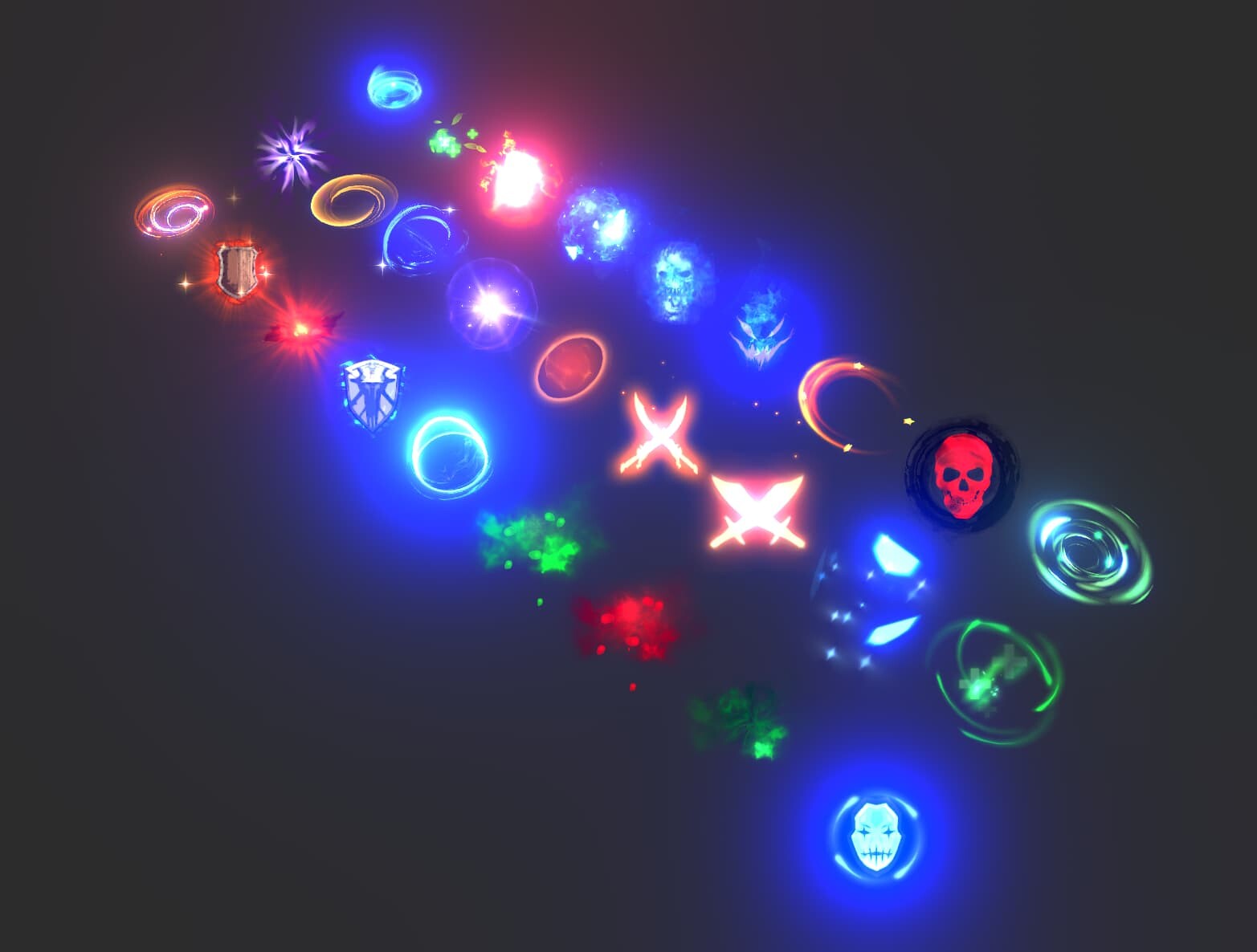 Artstation Unity Shader Epic State Particle Effects 3d Game Assets