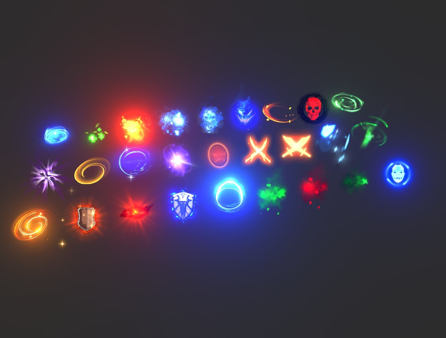Artstation Unity Shader Epic State Particle Effects 3d Game Assets