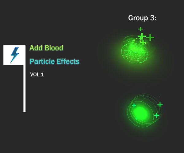 ArtStation - Unity Shader - 3D Add Blood Particle Effects | Game Assets