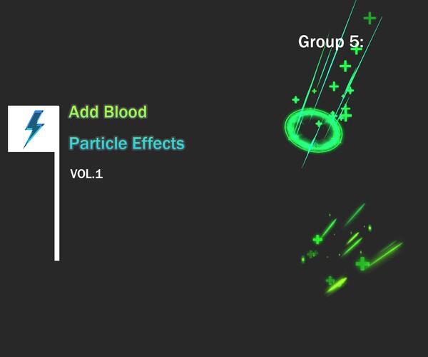 ArtStation - Unity Shader - 3D Add Blood Particle Effects | Game Assets