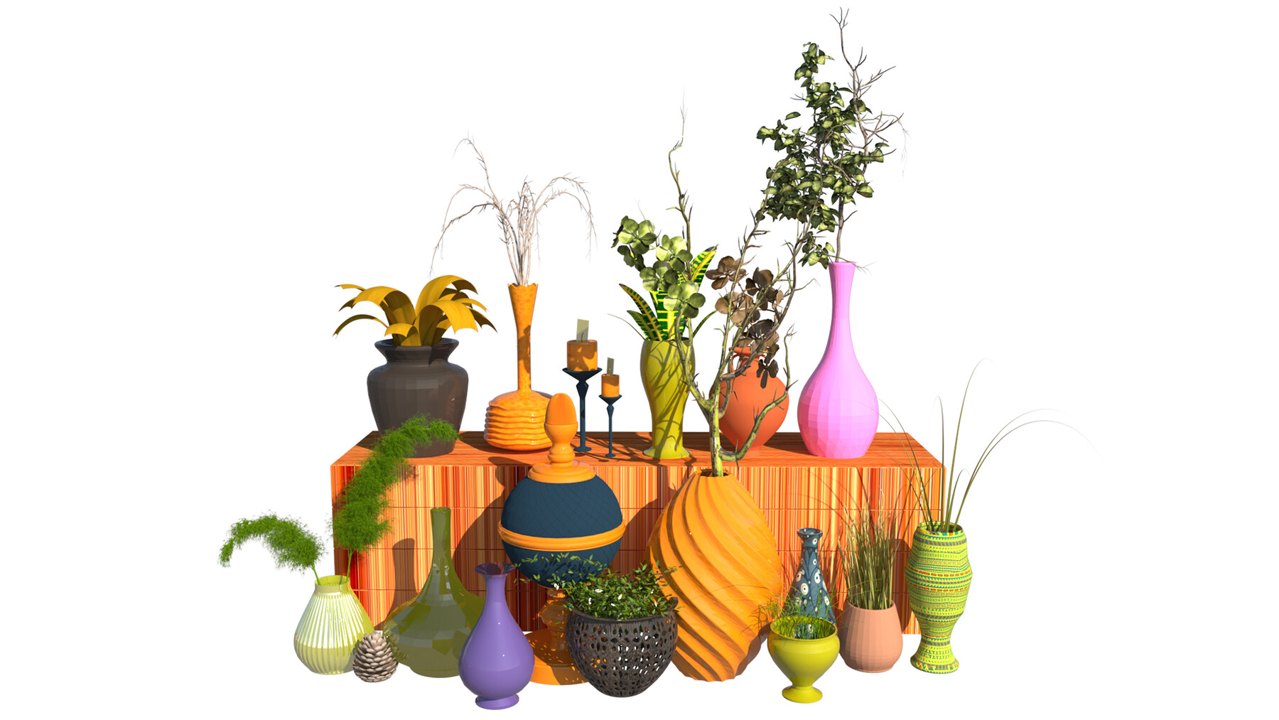 ArtStation - TWO Decorative Set | Resources