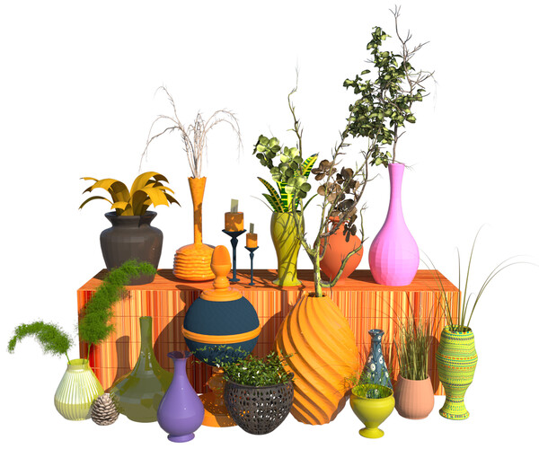 ArtStation - TWO Decorative Set | Resources