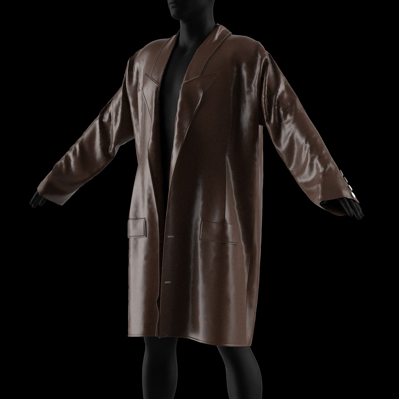 ArtStation - male coat | Game Assets