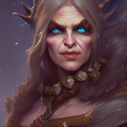 ArtStation - 300 UNIQUE dark themed portraits (512x512) | Game Assets