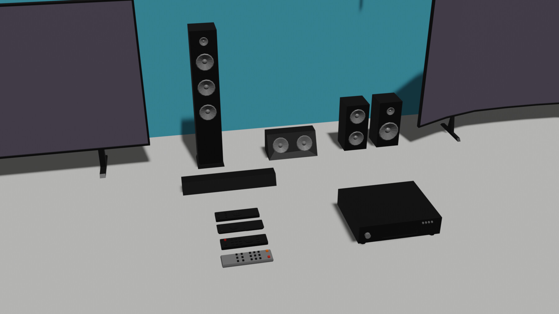 ArtStation - Low Poly - TV Pack | Game Assets