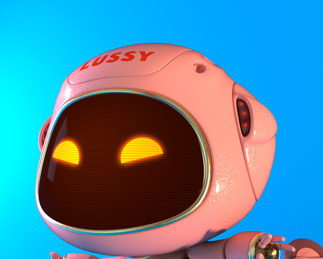 ArtStation - Robot Lussy - rigged character | Resources
