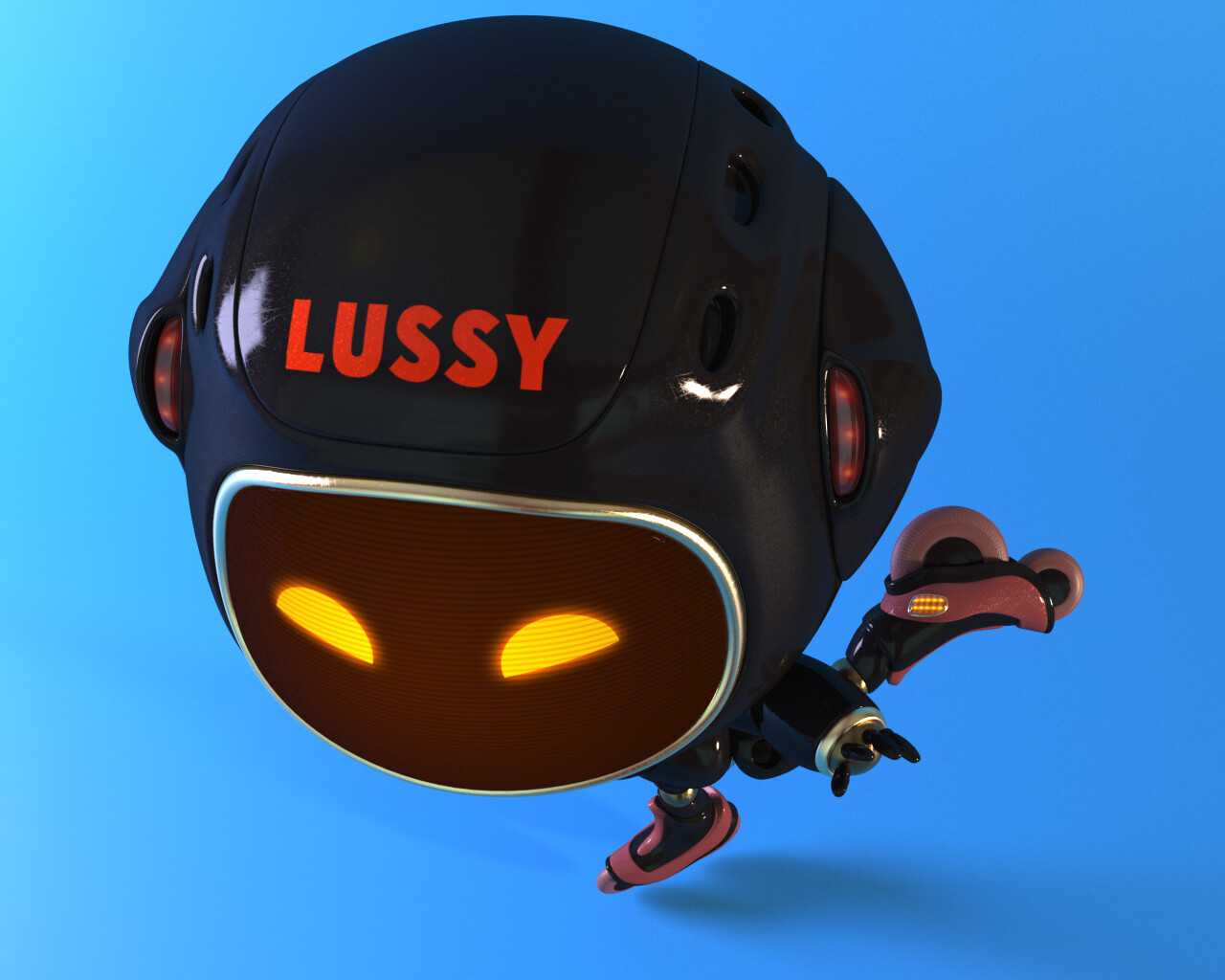 ArtStation - Robot Lussy - rigged character | Resources