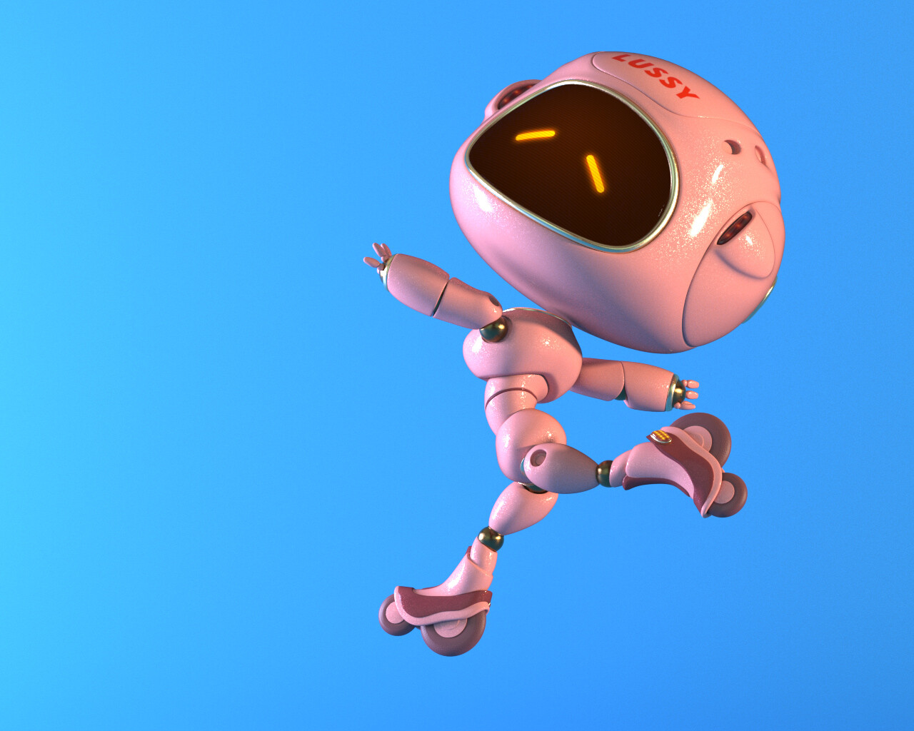 ArtStation - Robot Lussy - rigged character | Resources