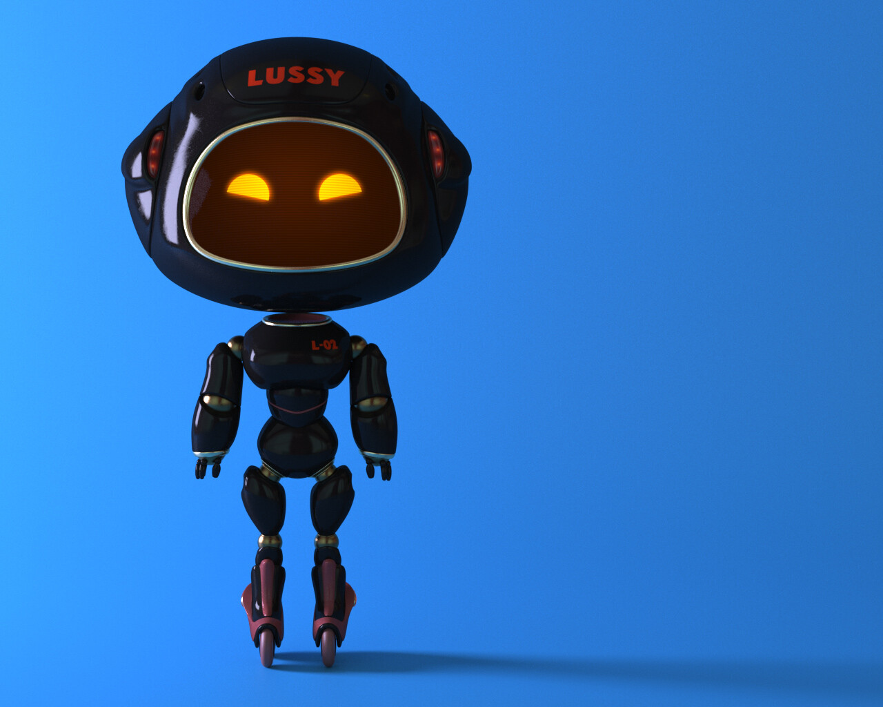 ArtStation - Robot Lussy - rigged character | Resources