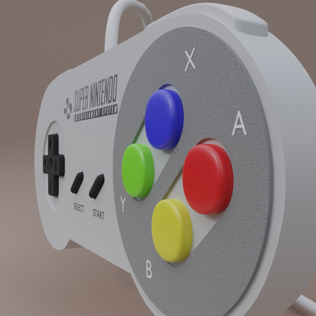 ArtStation - Nintendo Controller | Game Assets