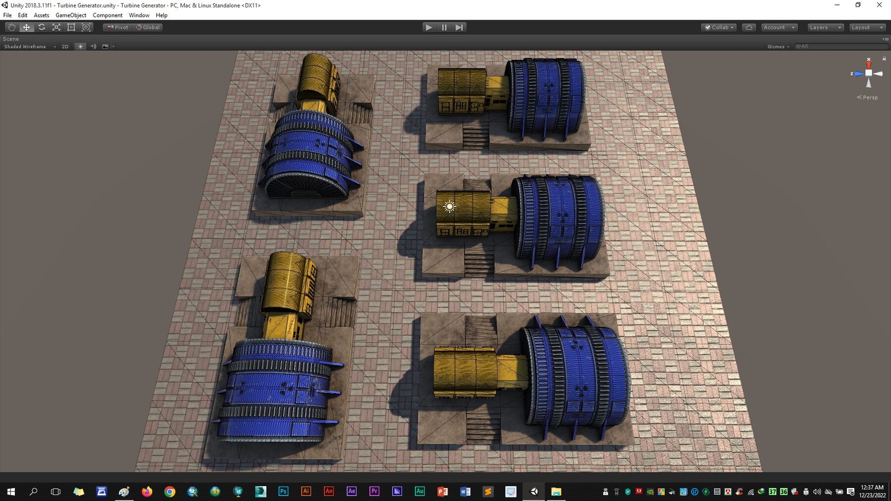 ArtStation - Turbine Generator | Game Assets