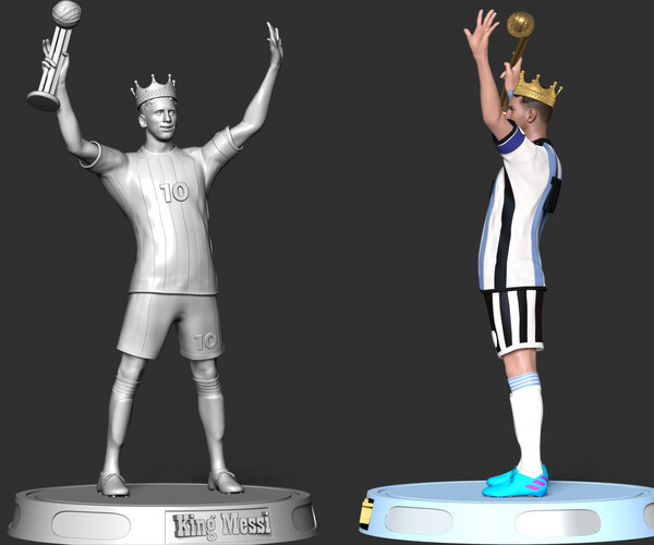 ArtStation - King Messi | Resources