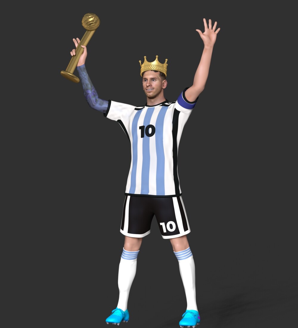 ArtStation - King Messi | Resources