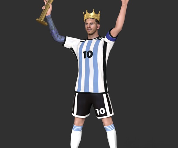 ArtStation - King Messi | Resources