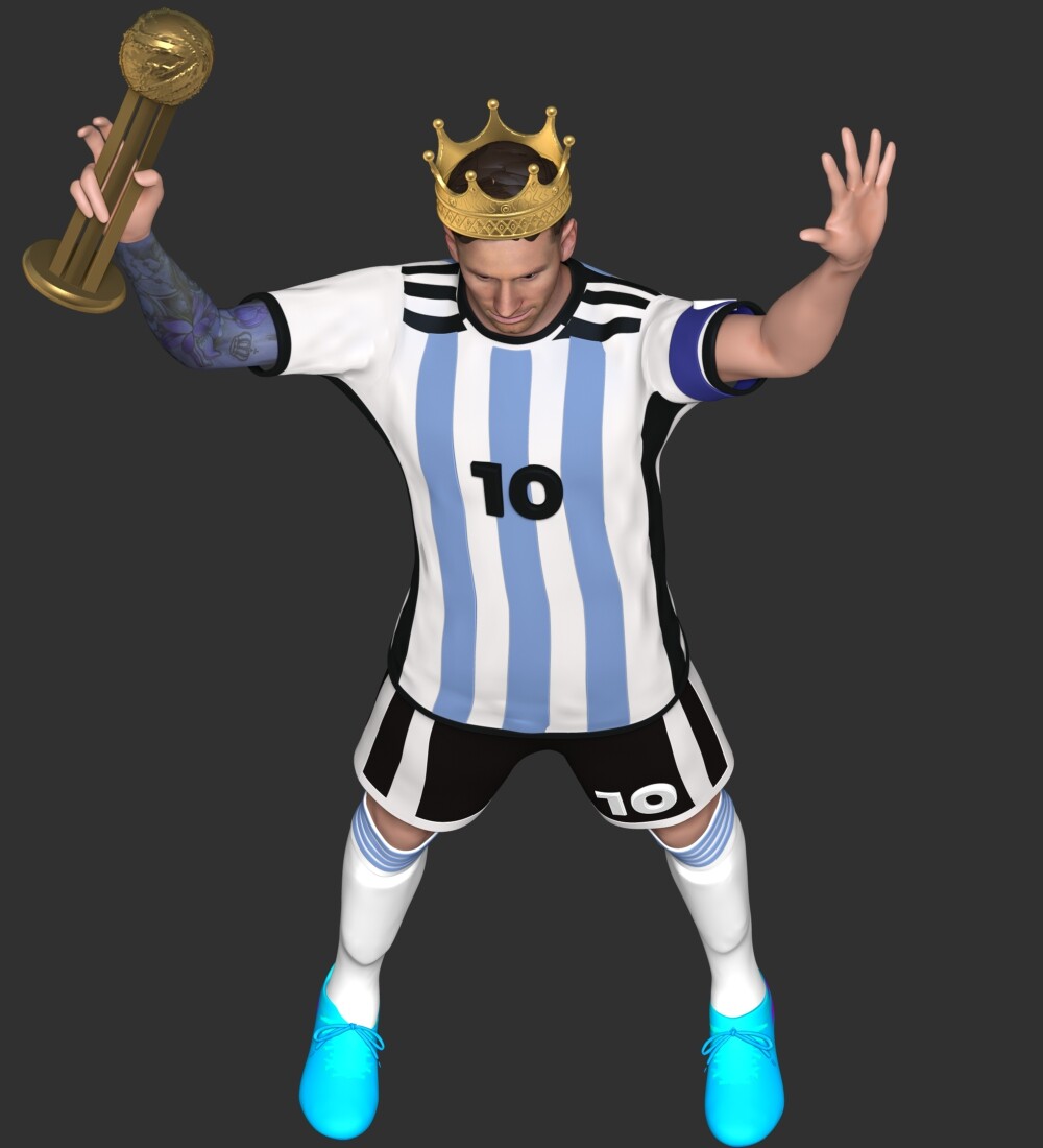 ArtStation - King Messi | Resources