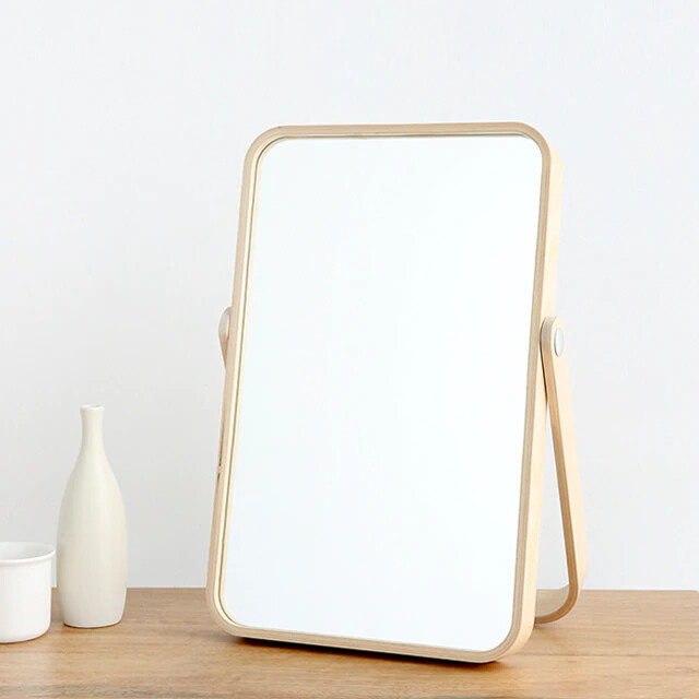 ArtStation - DAILY square desk mirror KS1002MIR natural | Resources