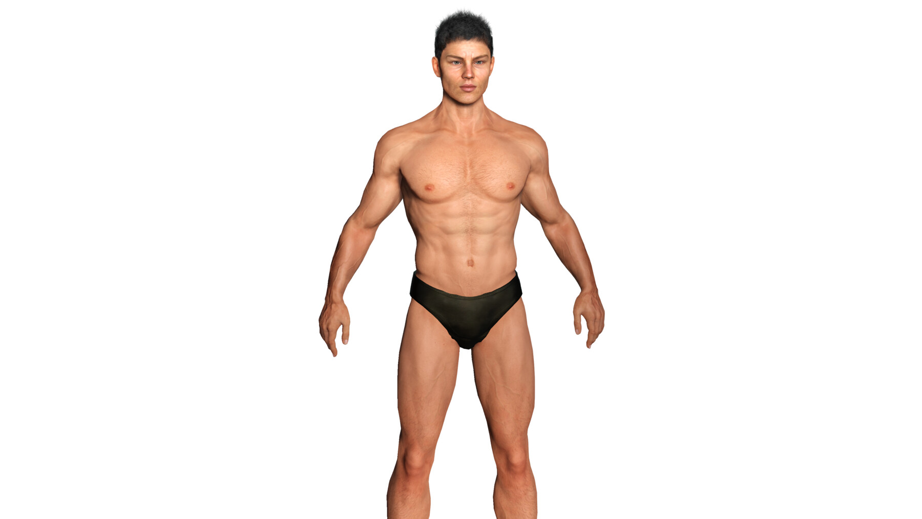 Artstation Aaa 3d Realistic Male Character 02 Human Rigged Game Ready Game Assets 