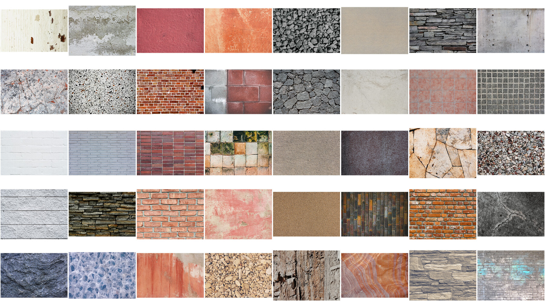 ArtStation - 190 stone textures vol 01 | Resources