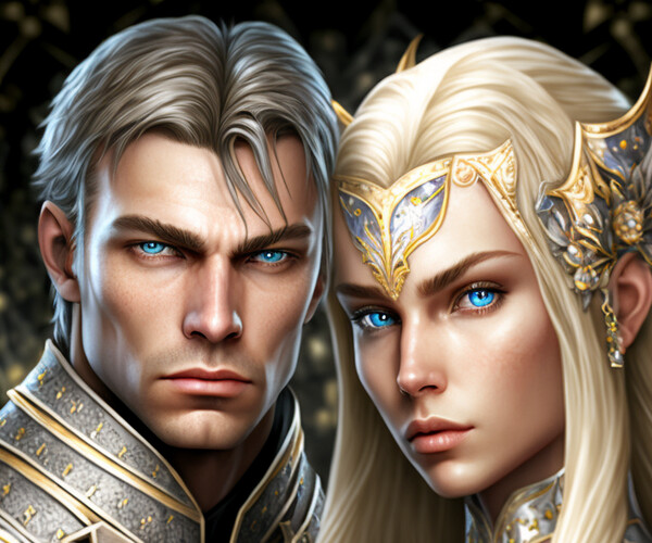 ArtStation - Royal Couple | Artworks