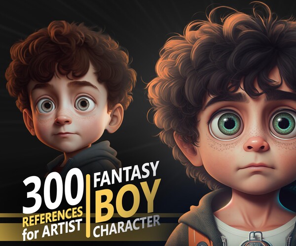 ArtStation - 300 Fantasy Boy Character - References for Artist | Artworks