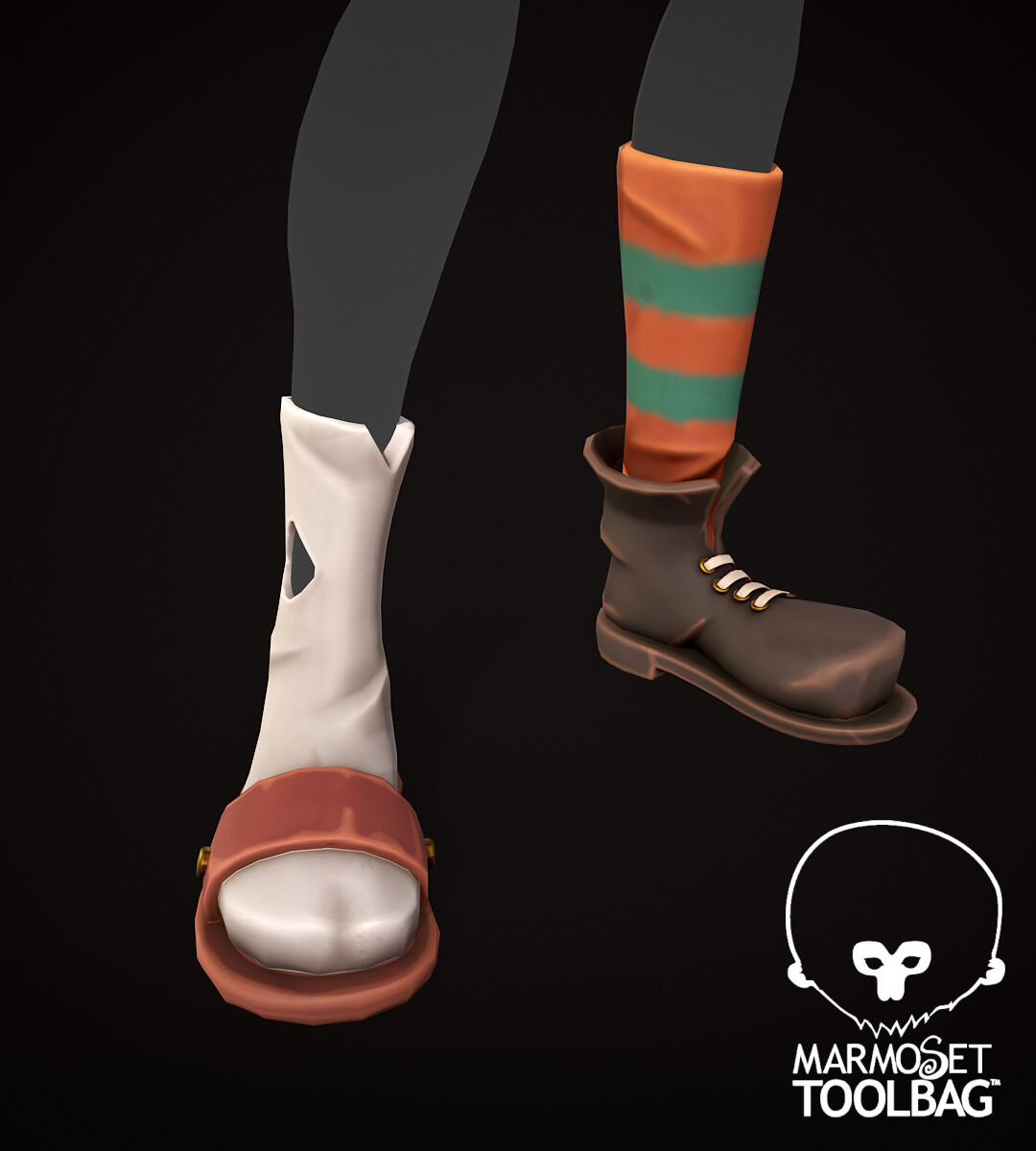 ArtStation - Stylized Shoes | Game Assets