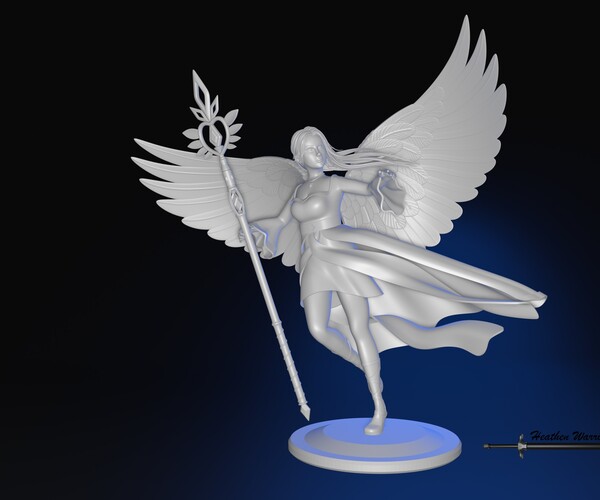 ArtStation - 3D Printable Character - Angel | Resources