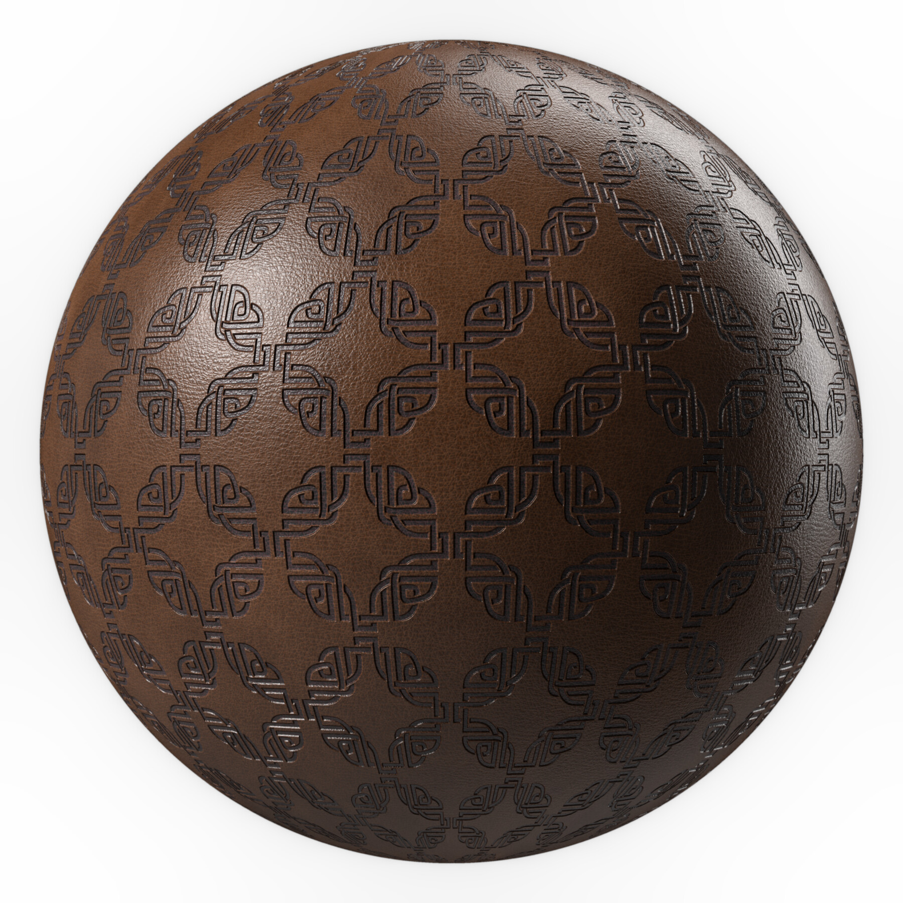 ArtStation - Leather Materials 20- Leather Ornament Pattern By Sbsar ...