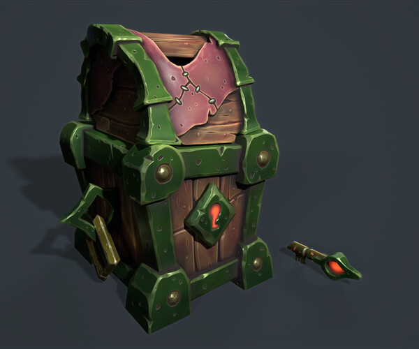 ArtStation - Small chest | Game Assets