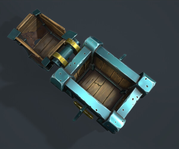 ArtStation - Small chest | Game Assets