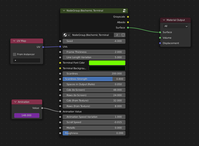 Artstation Terminal Output Blender 3 Procedural Game Assets